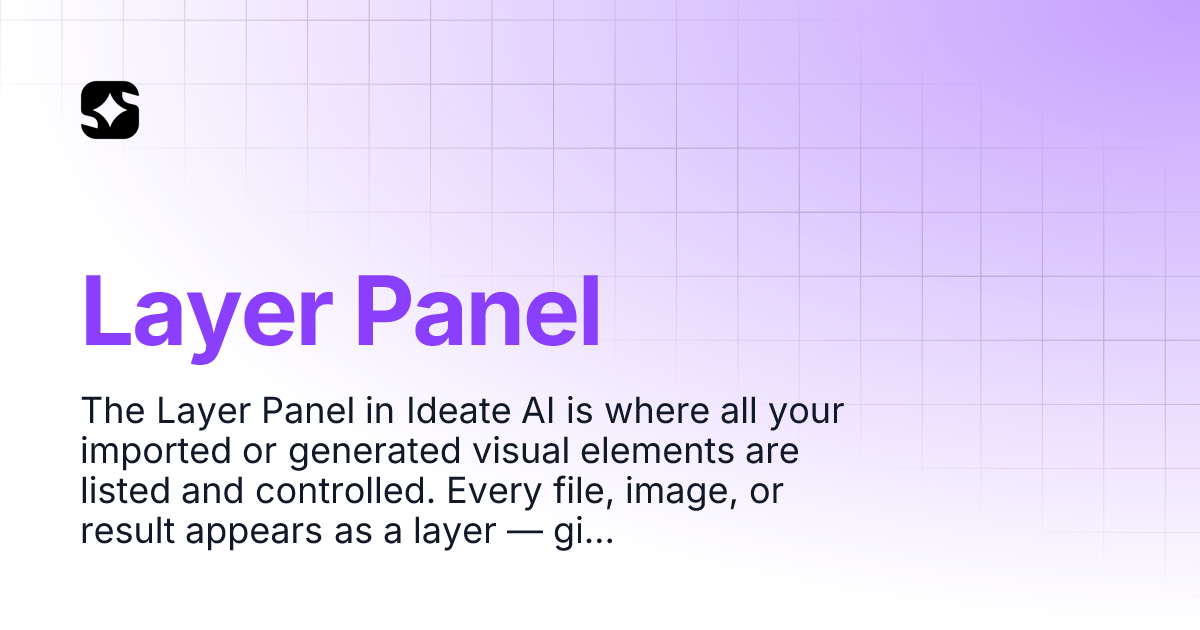Layer Panel | ImagineArt Docs